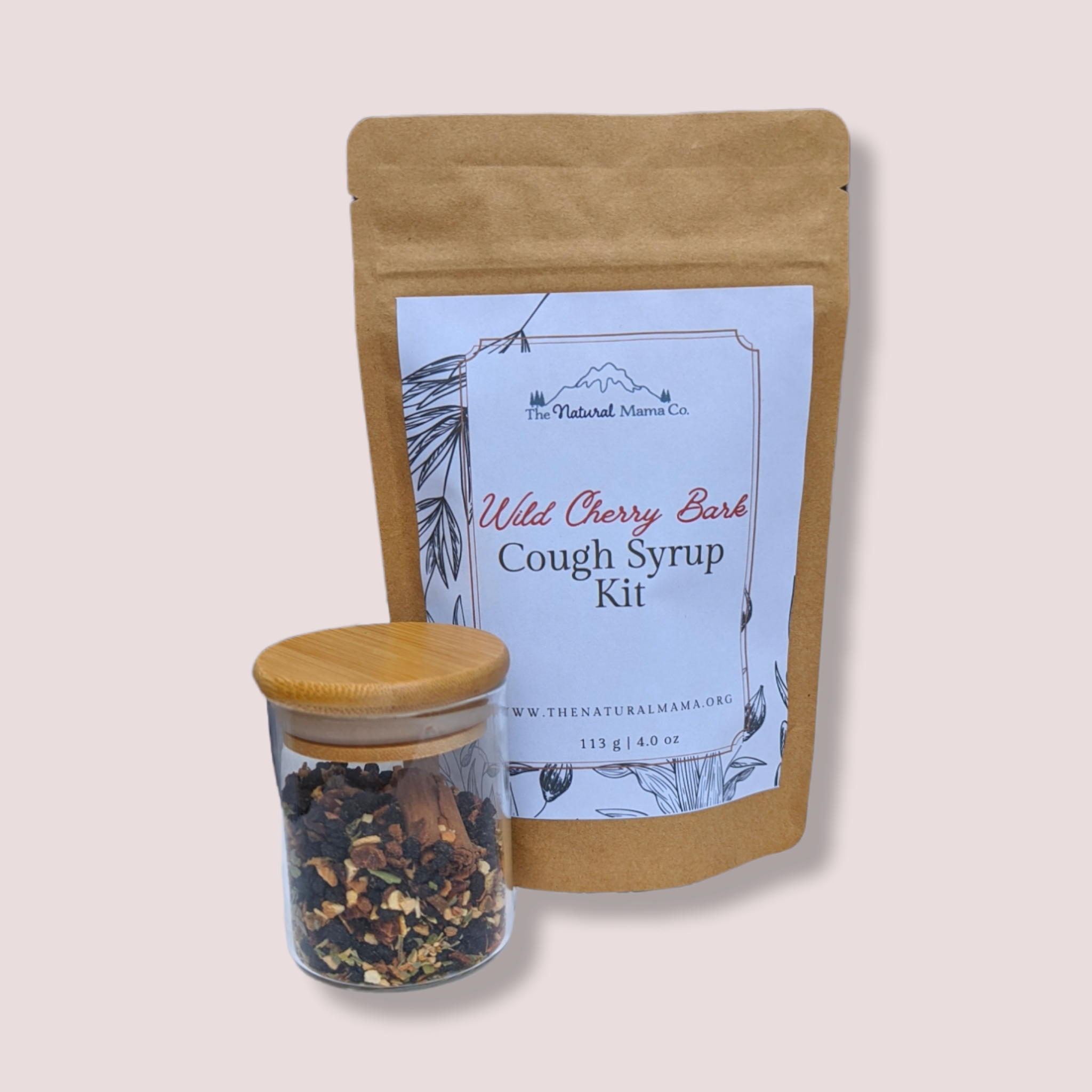 Wild Cherry Bark Cough Syrup Kit – EastMichNatives Nature Store